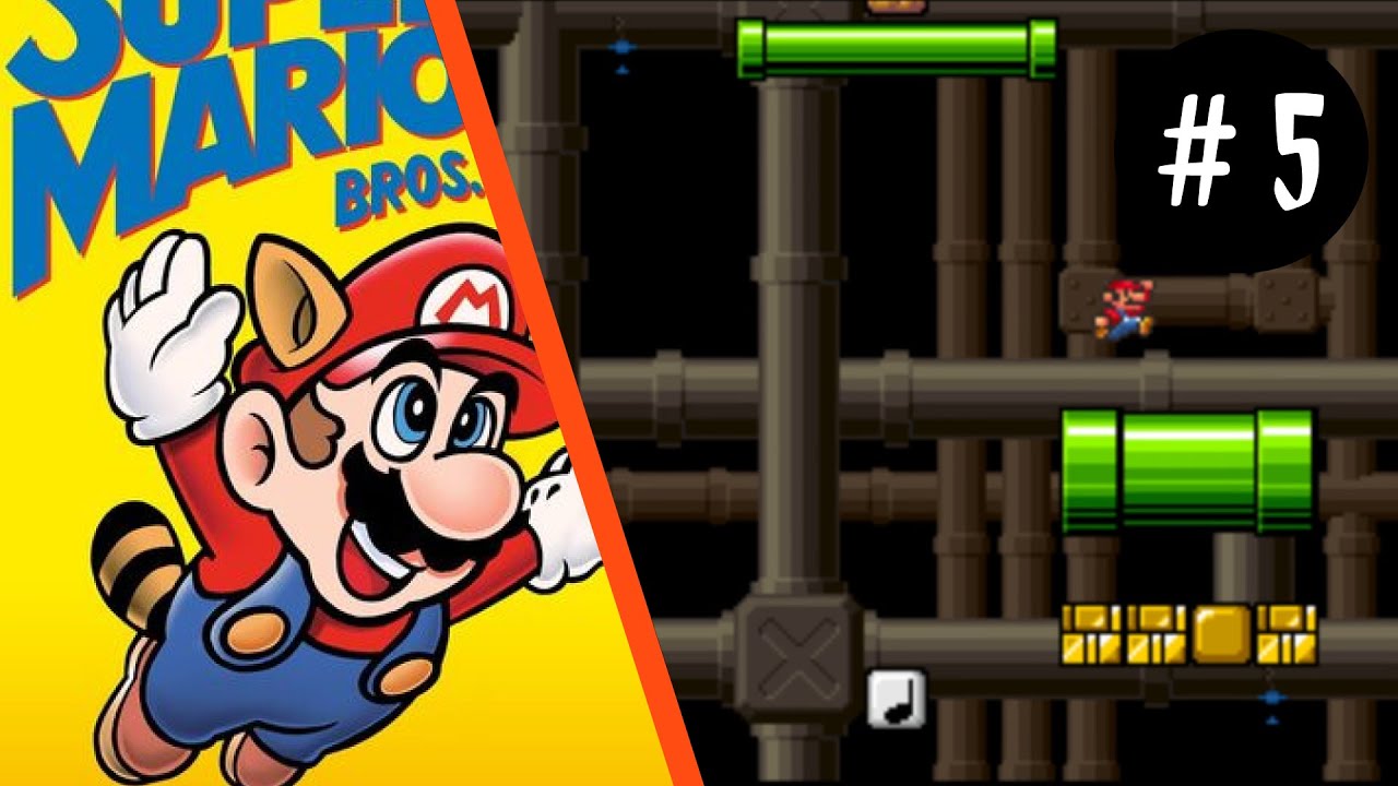 Jugando Super Mario Bros 3. Episodio 5: Maldito laberinto de tuberías ...
