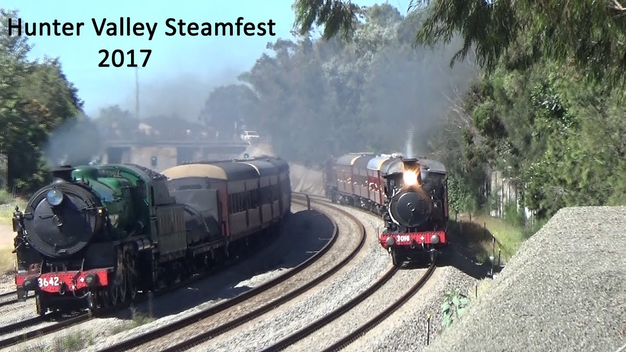 Hunter Valley Steamfest 2017 - YouTube