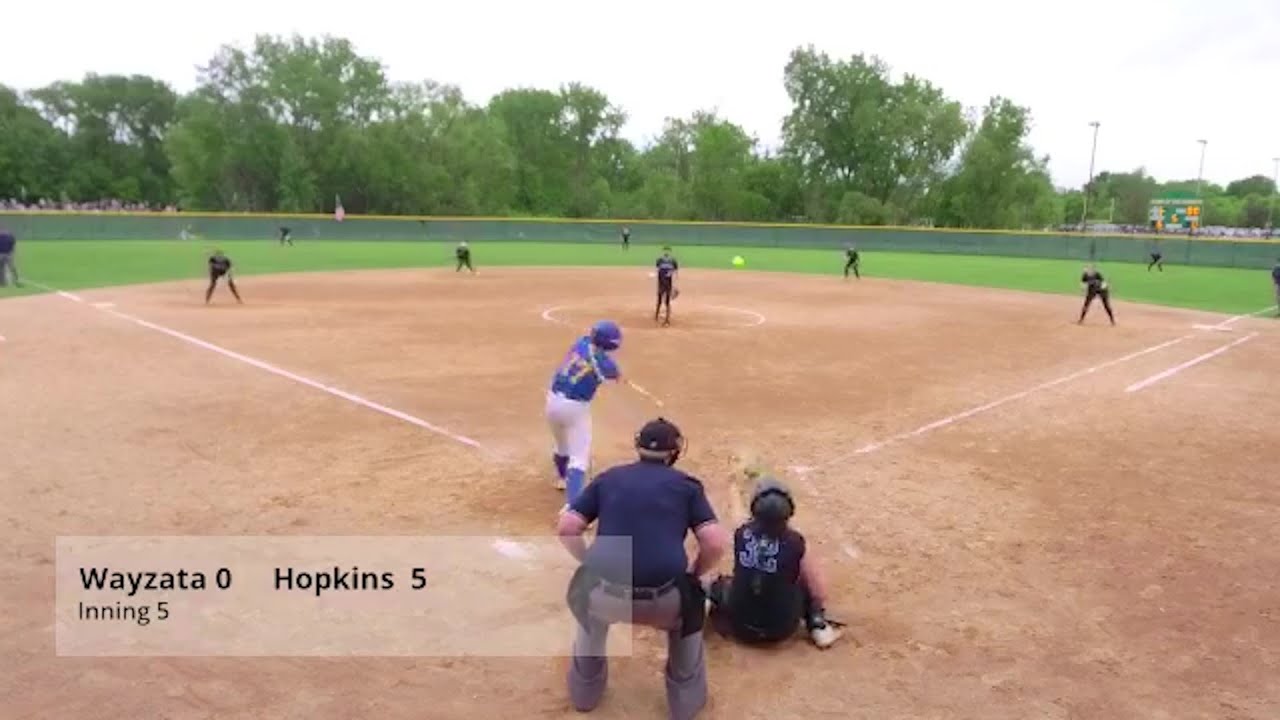 Wayzata Fastpitch Softball VS Hopkins High School Sections Finals June ...