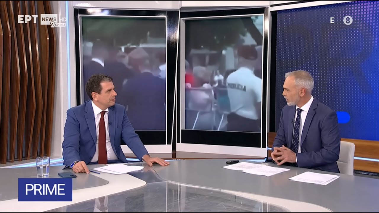 Ο Δημήτρης Καιρίδης στην ERTNews και στην εκπομπή Prime με τον Ηλία ...