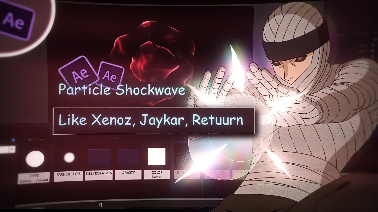 Particle Shockwave Like Xenoz, Jaykar (Trapcode form) | AMV Tutorial (FREE PRESET + OVERLAY) #5 ...