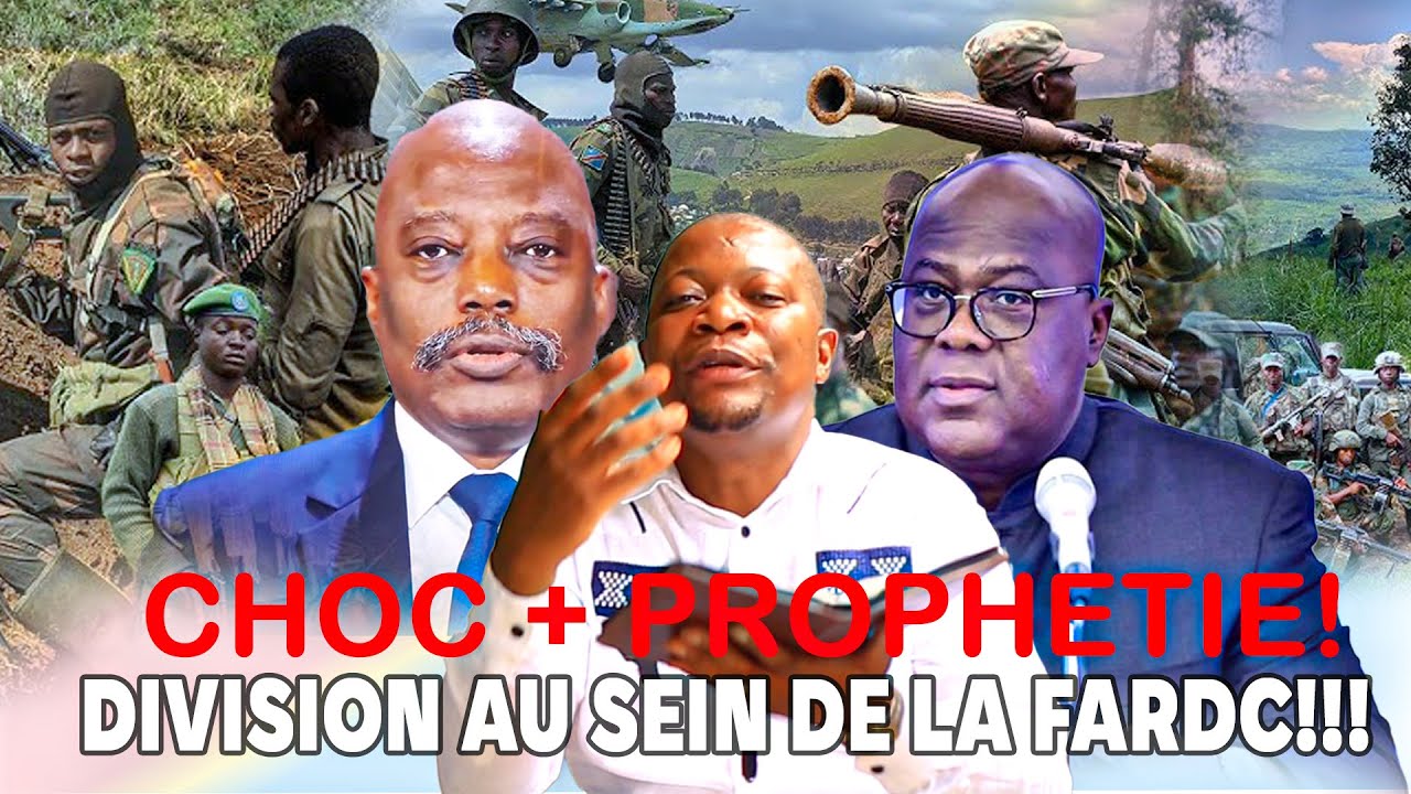 URGENT🚨PROPH PATSHI REVIENT SUR UNE PROPHETIE,LA DIVISION⚡S'ANNONCE AU ...