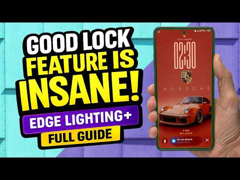 Samsung One UI 8 5 Good Lock Edge Lighting+ | Full Setup and Features Guide