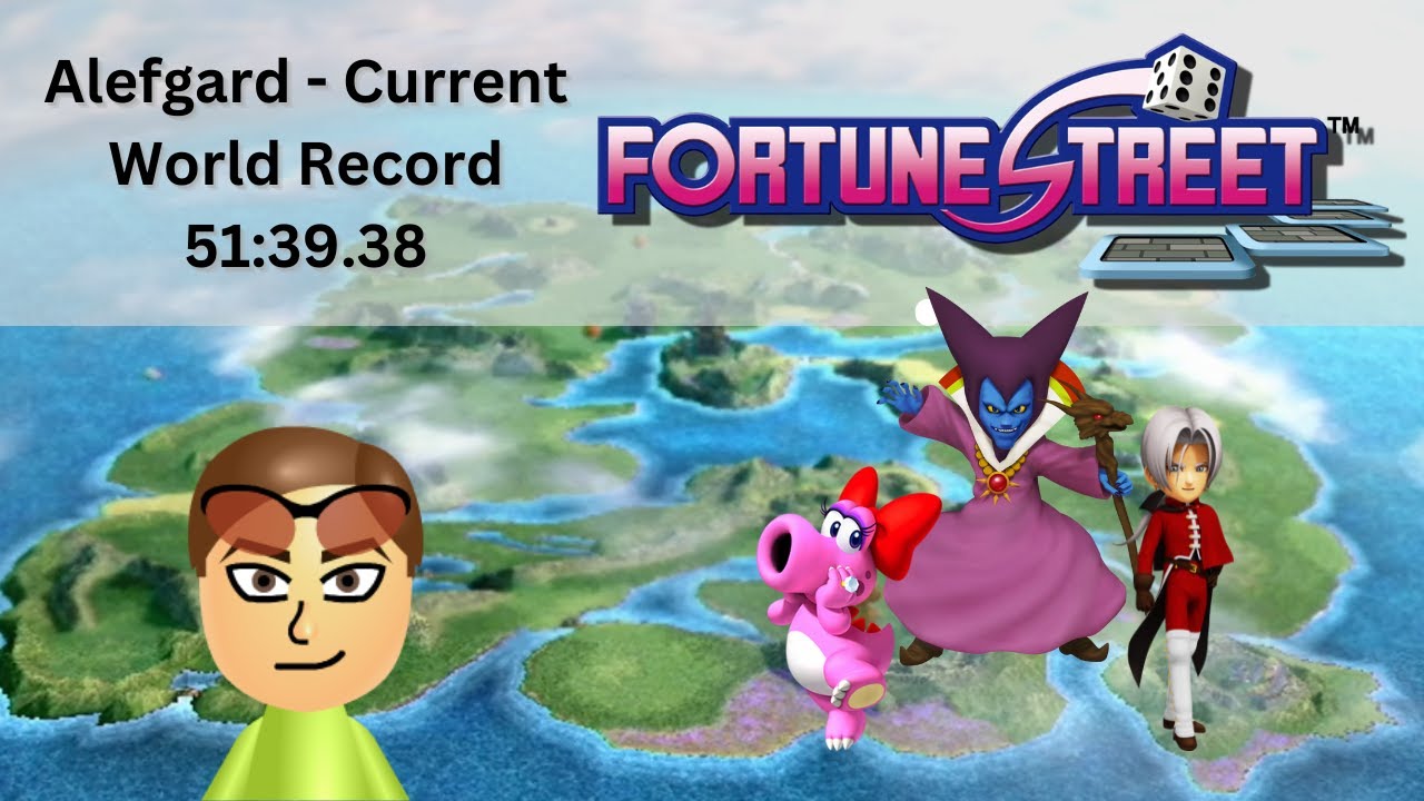 Fortune Street Speedrun: Alefgard World Record - 51:39.38 - YouTube