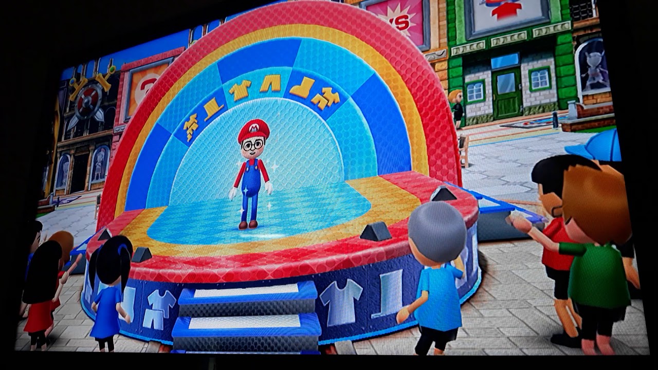 Wii Party U: Mii Fashion Plaza Nicky VS Skip - YouTube