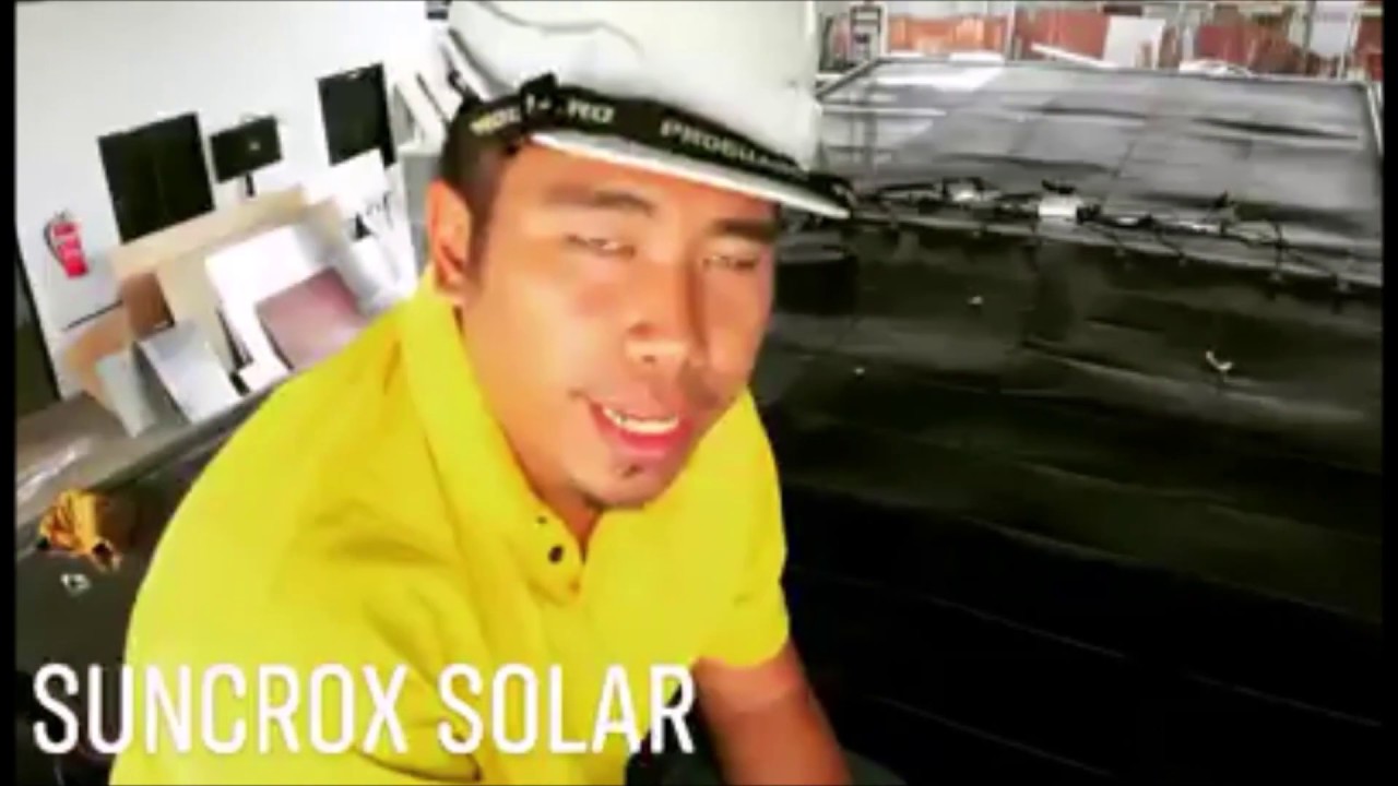Solar powered food truck using flexible solar panel by Suncrox Solar ...