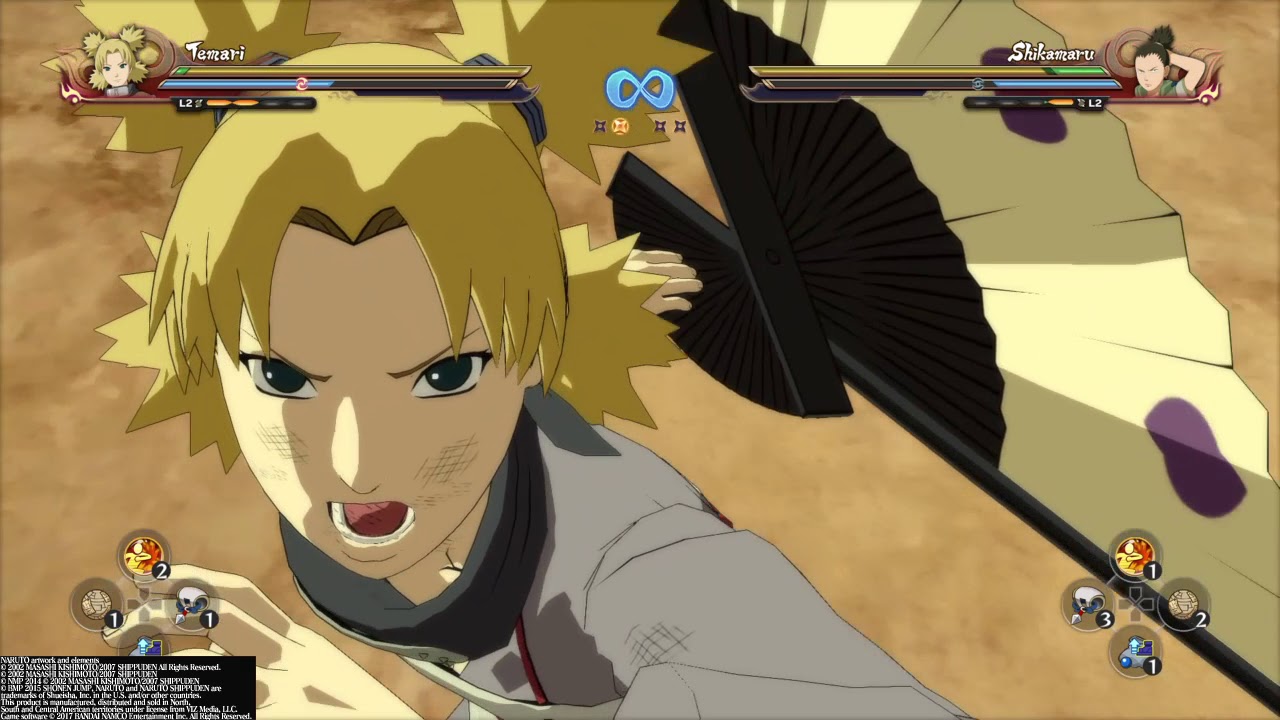 Temari vs Shikamaru - YouTube