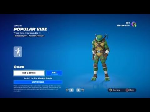 Fortnite Popular Vibe - YouTube