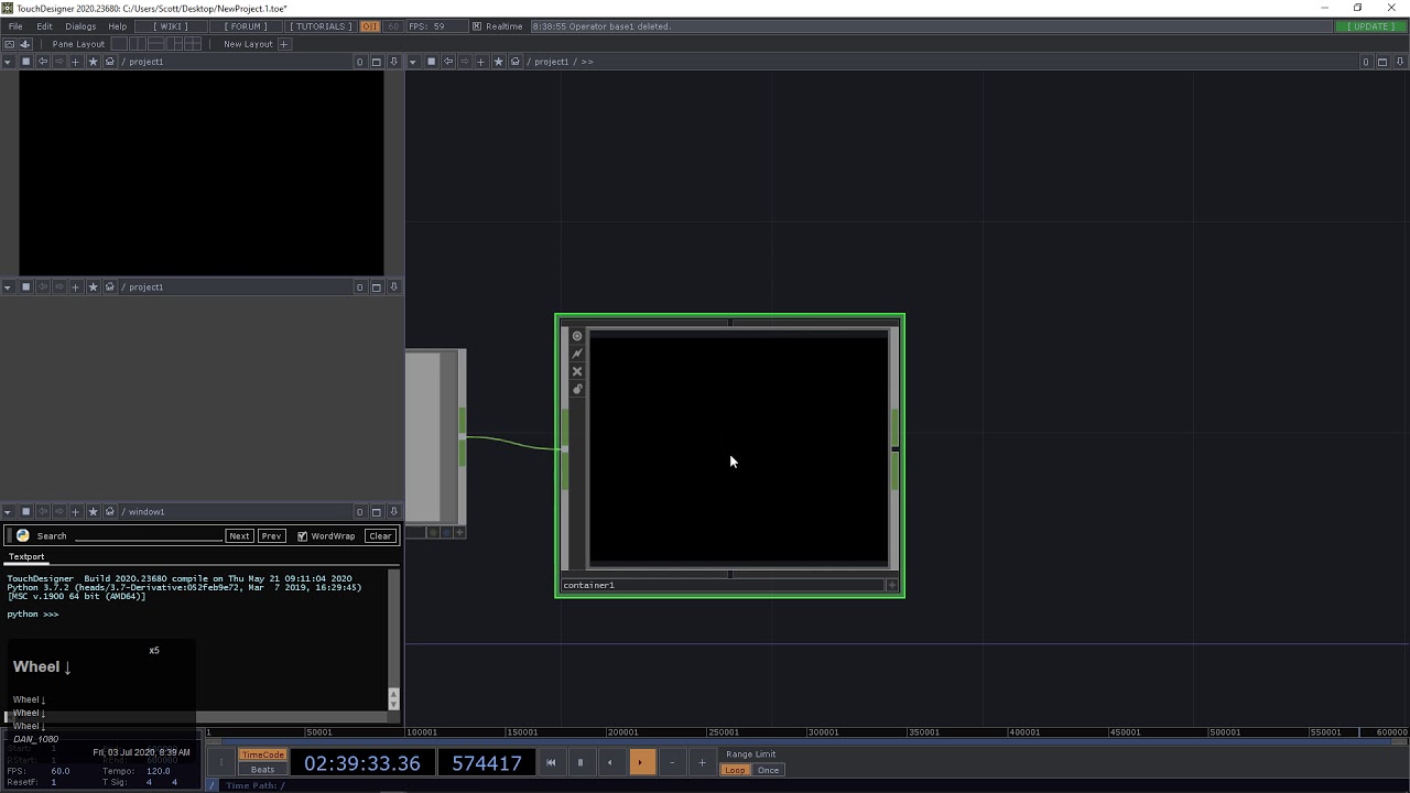 Create COMP in TouchDesigner - YouTube