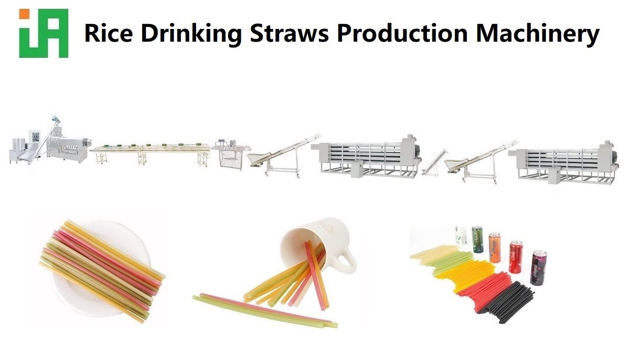 Our Indonesian Client’s Degradable Rice Drinking Straw (Pasta Straw ...