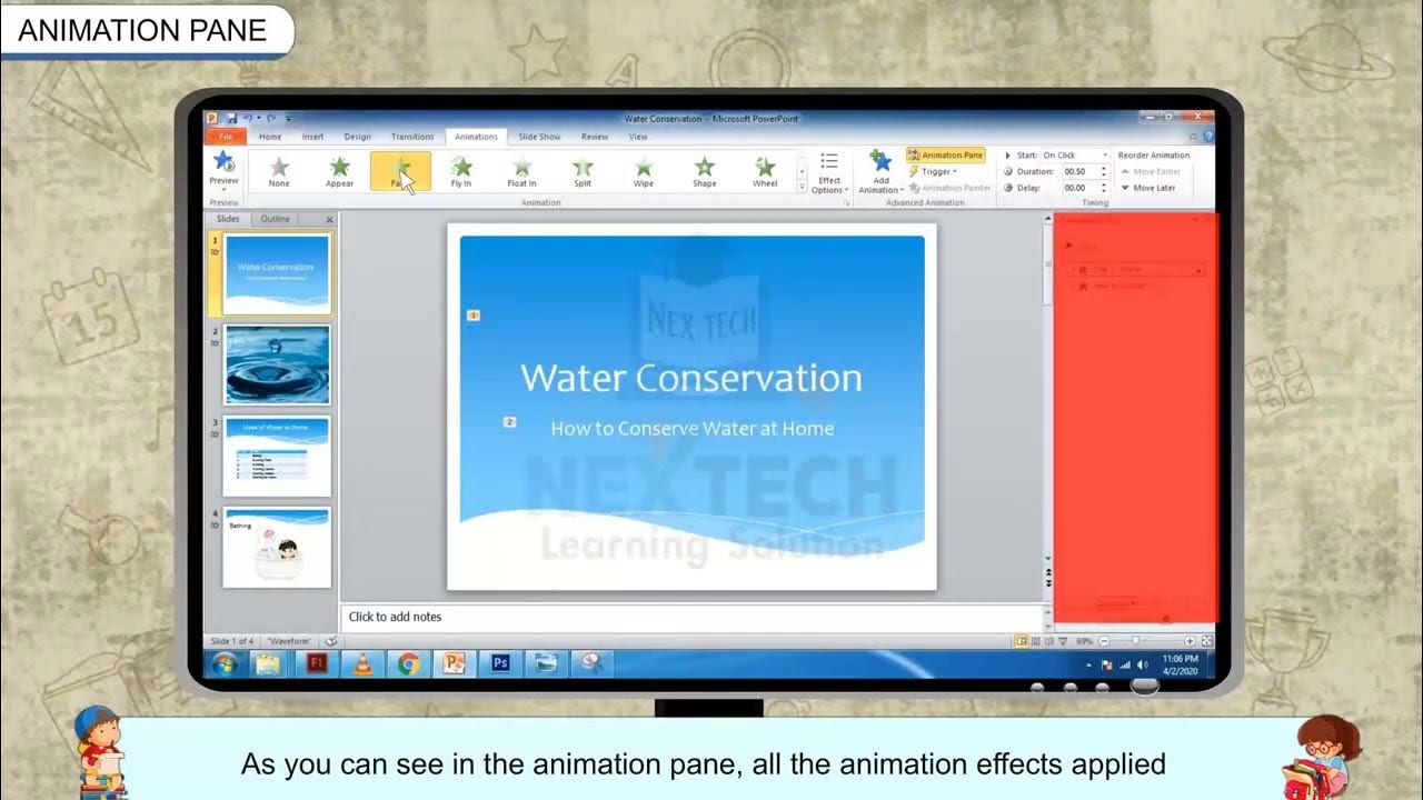 Animation Pane in MS Powerpoint 2010 - YouTube