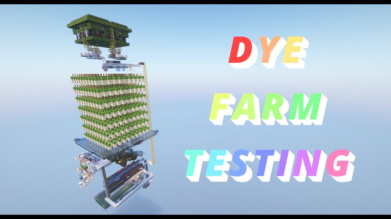 Dye Farm Testing, Part 2! - YouTube