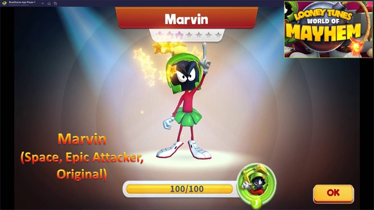 Looney Tunes World of Mayhem - Unlock Marvin (Epic Attacker, Space ...