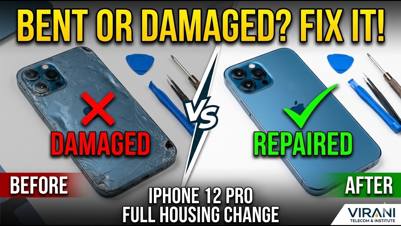Apple iPhone 12 Pro Full Housing Change – Step by Step (1 Hour Video) # ...