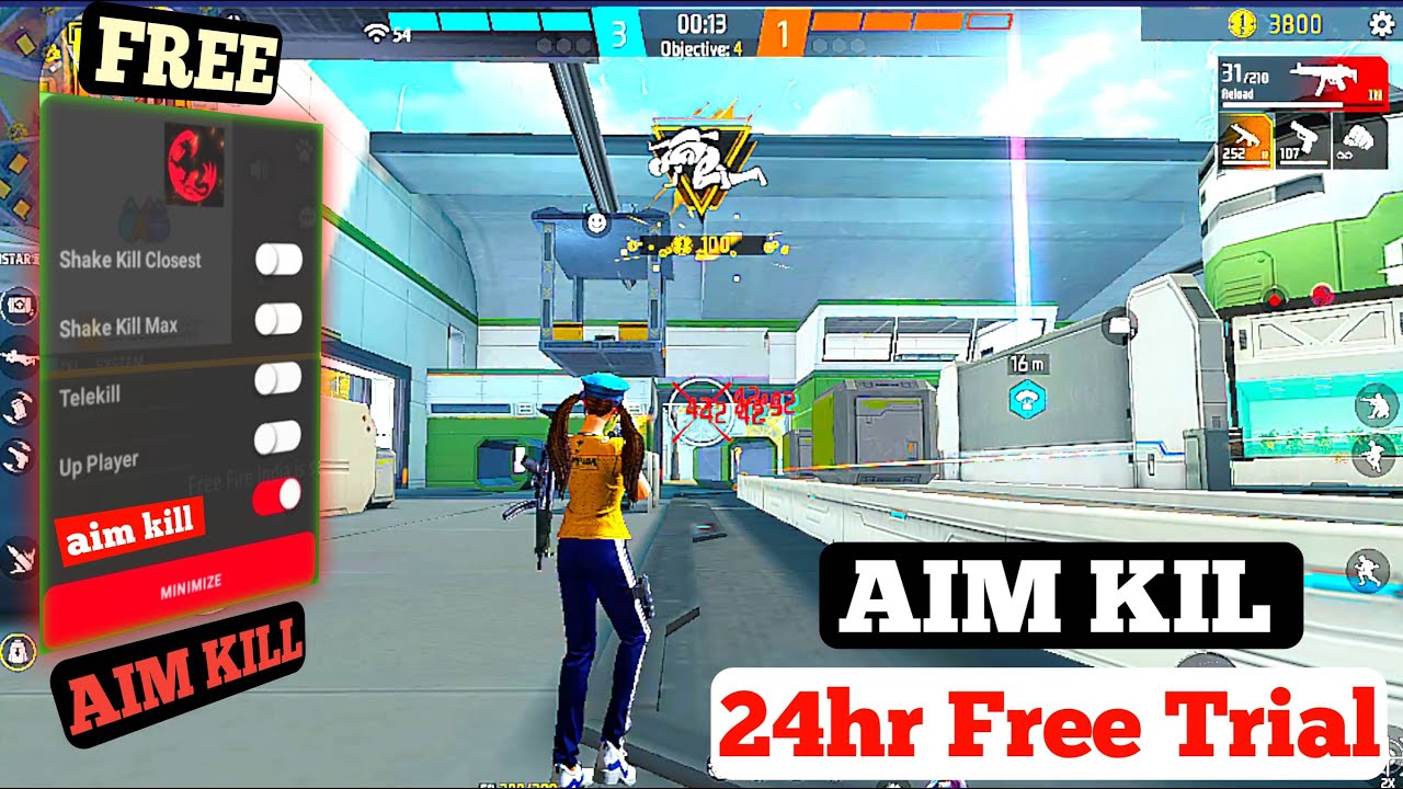 FREE AIMKILL OB49 💻FREE FIRE PC PANEL🎯 AIMKILL DOWN + UP PLAYER + TELEPORT | ANTIBAN 100 % SAFE ...