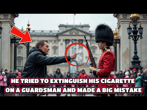 Tourist Tried To Put Out A Cigarette On A Guard. What Happened Next Became Legendary!