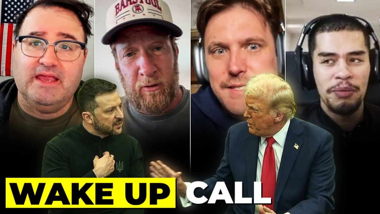 "Are We The Baddies?" America, Commentators And MAGA React To Trump vs Zelenskyy - YouTube