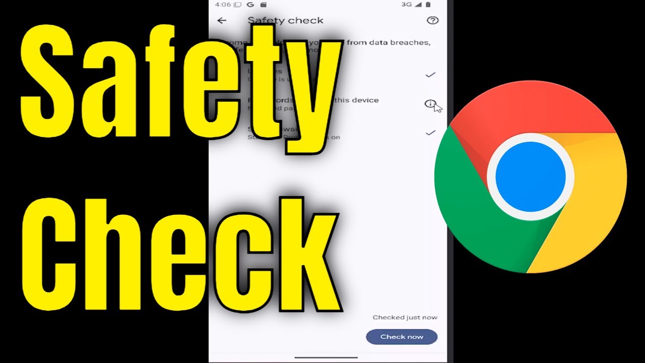 Google Chrome - How to Do a Safety Check (Android/iOS) - YouTube