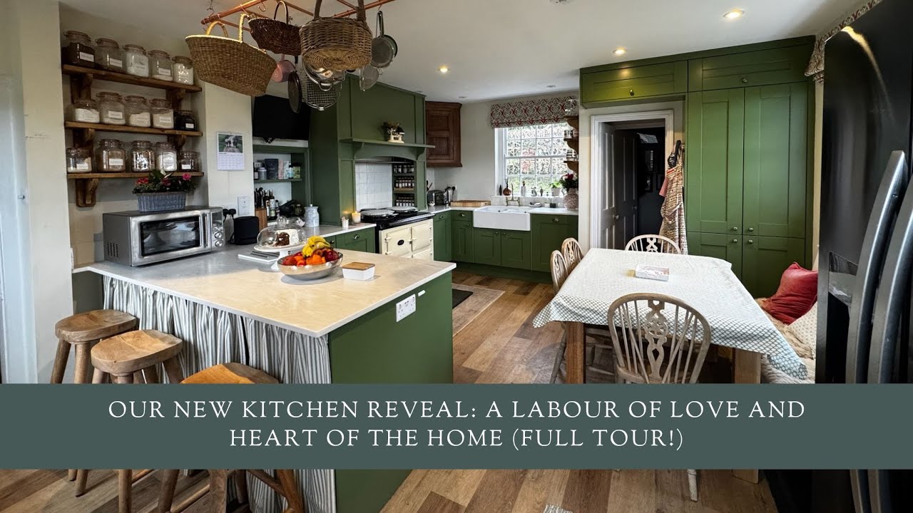 Our New Kitchen Reveal: A Labour of Love and Heart of the Home (Full ...