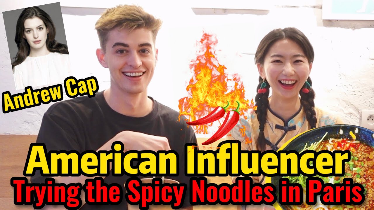 VLOG｜Explore the Spicy Chinese Food in Paris with Andrew Cap带美国百万网红解锁巴黎 ...