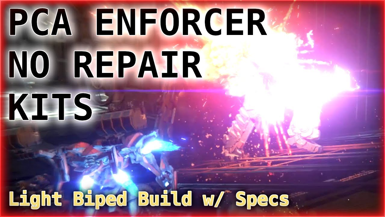 PCA Enforcer Fight Without Repair Kits | Armored Core VI: Fires of ...