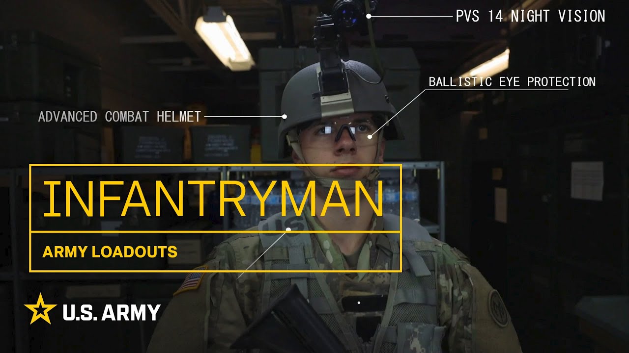 Army Loadouts: Infantryman | U.S. Army - YouTube
