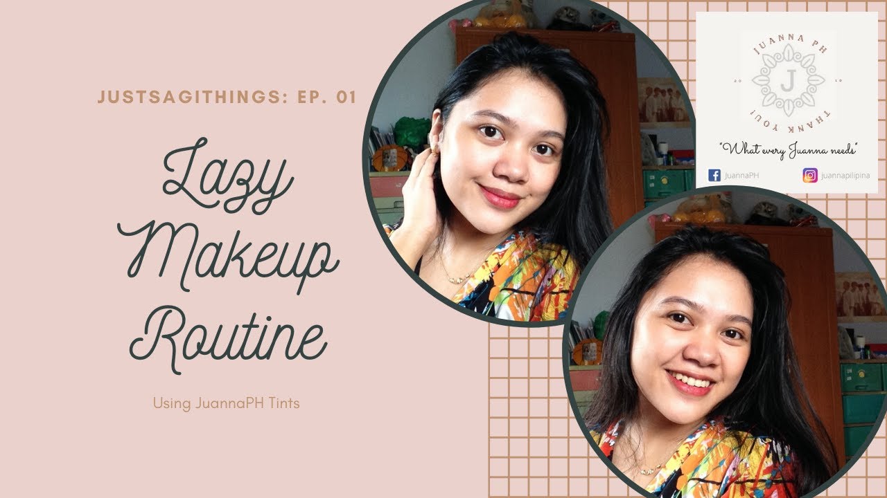 Lazy Makeup Routine - YouTube