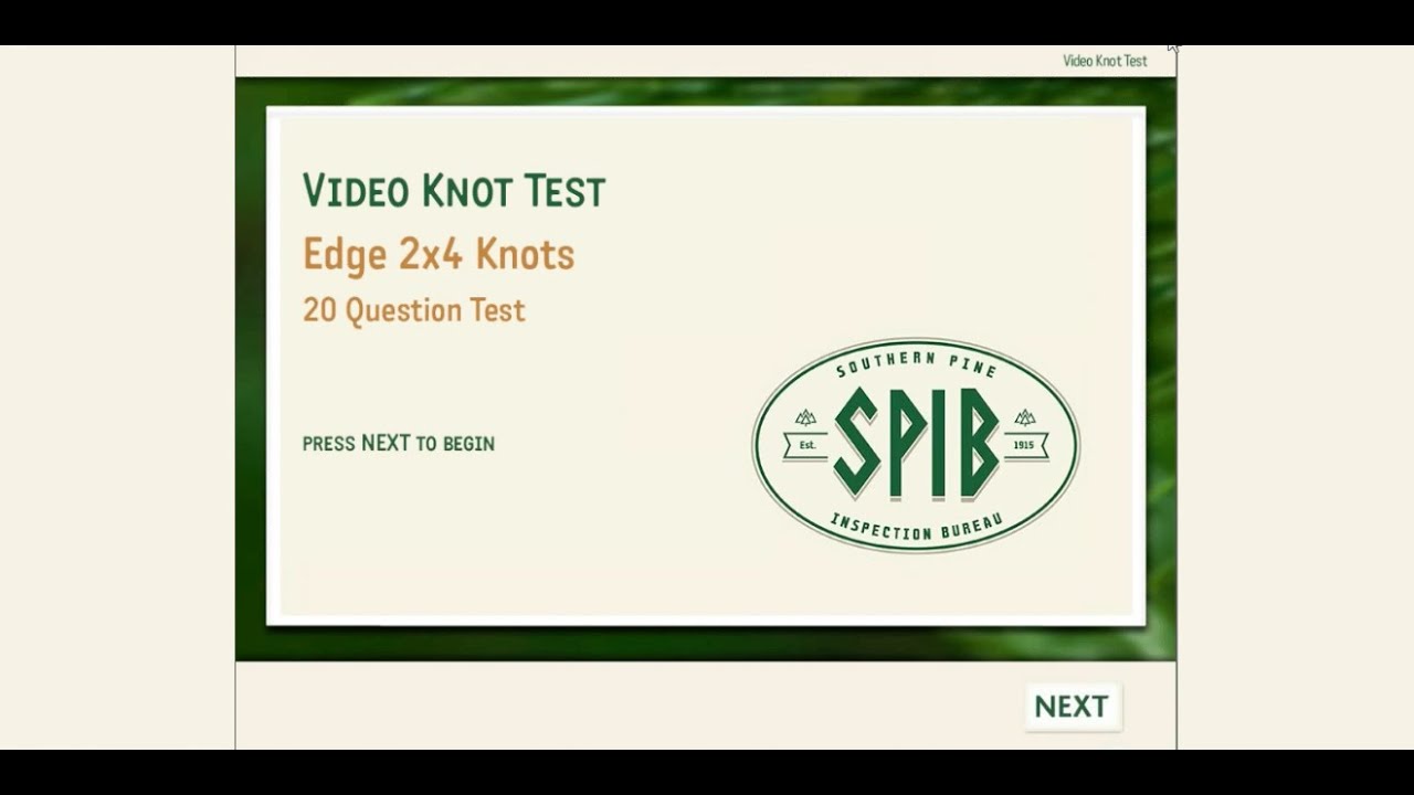 SPIB Southern Pine eLearning Course Webinar - The Solution for Lumber ...