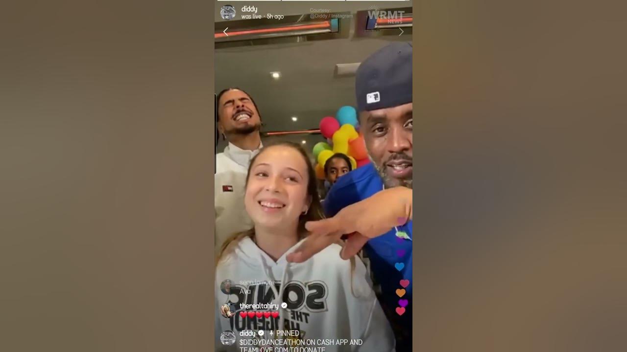 Sean Diddy Combs Introducing His Alleged Adopted White Daughter Youtube