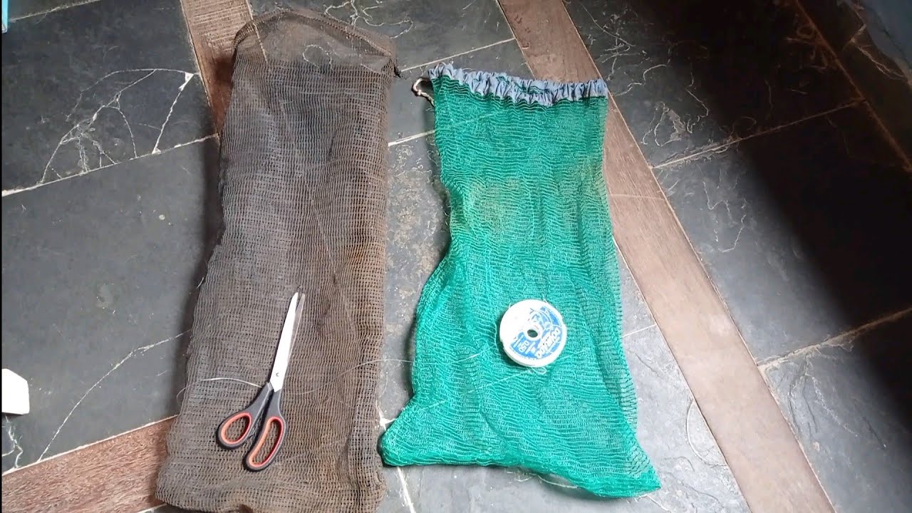 Como fazer um saco de por peixe - YouTube