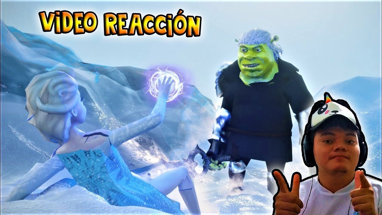 Shrek VS Frozen Elsa: Donkey`s Trap - Vídeo Reacción - YouTube