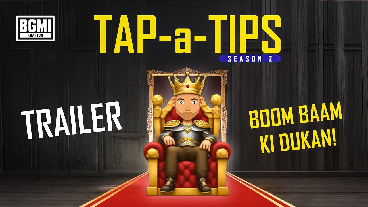 Battlegrounds Ka Papa Is Back | Tap-A-Tips Season 2 Trailer #BGMI - YouTube