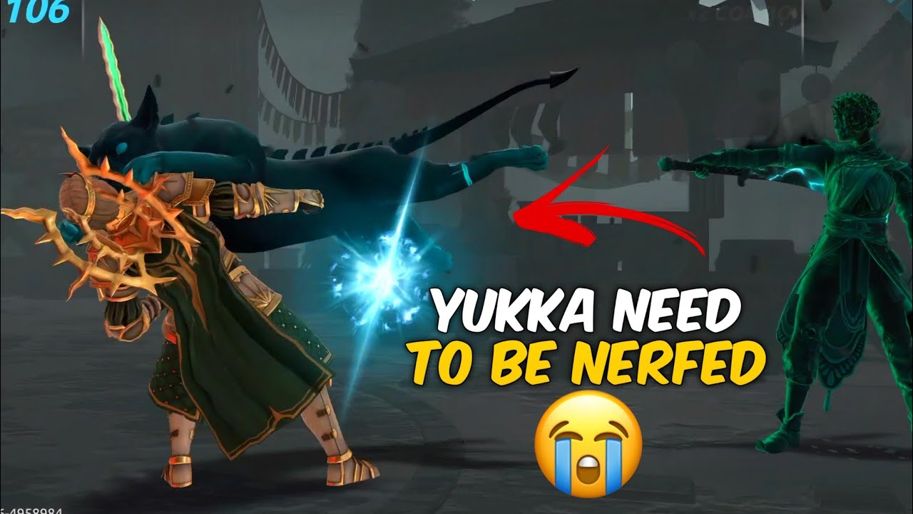 The Reason Why Yukka Needs A Nerf ☠️ Shadow Fight 4 Arena | SPIRIT ...