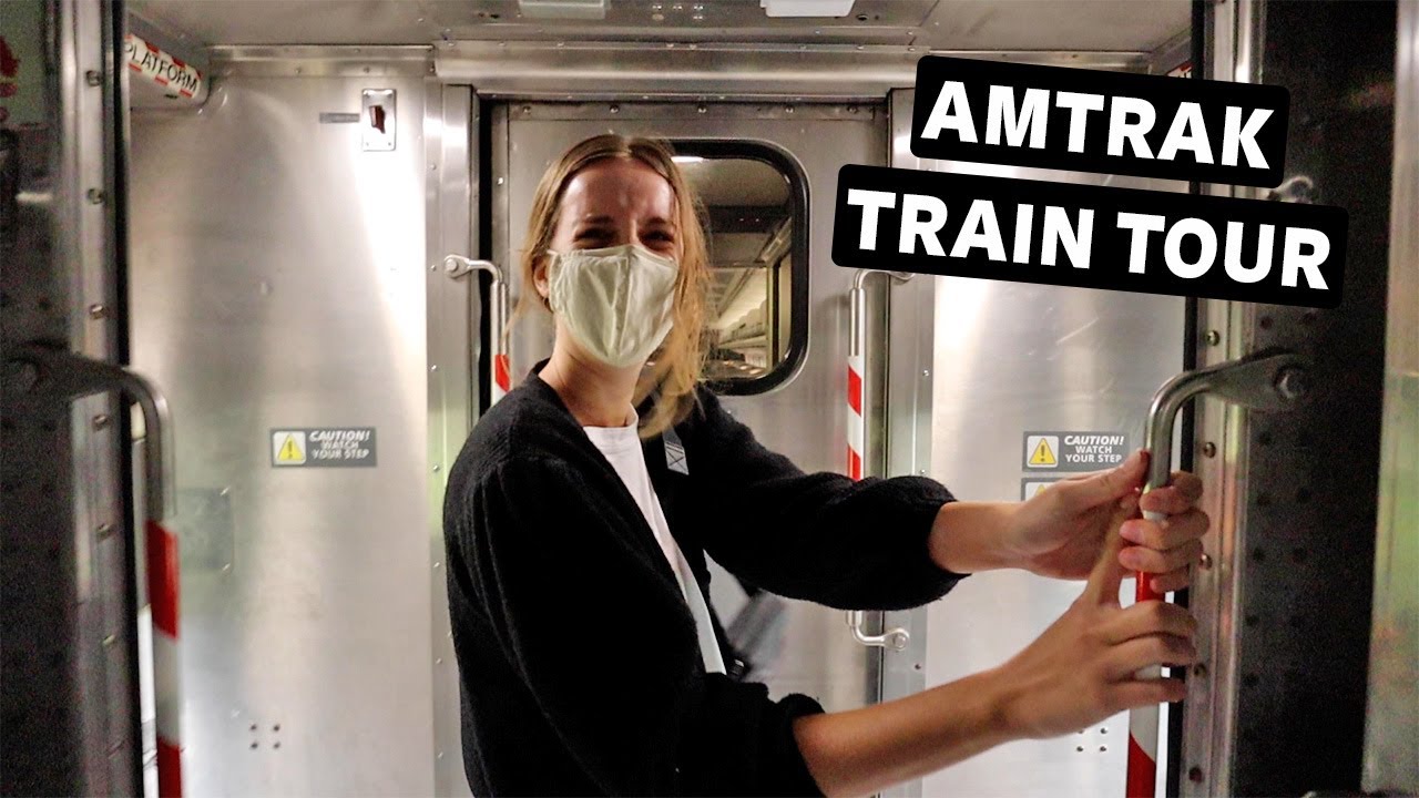 Tour of AMTRAK COACH SEATS - YouTube