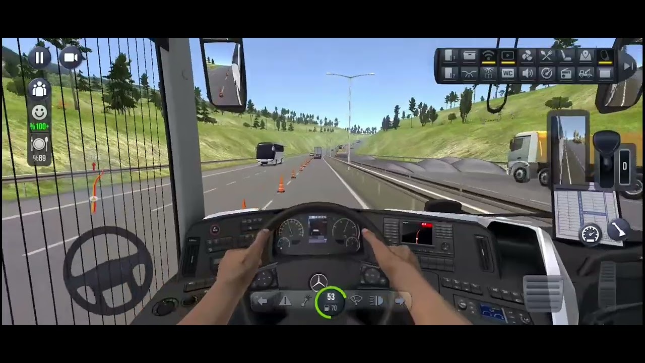 Bus Simulator: Ultimate | Mercedes-Benz | Zuuks I Mobile Gameplay I ...