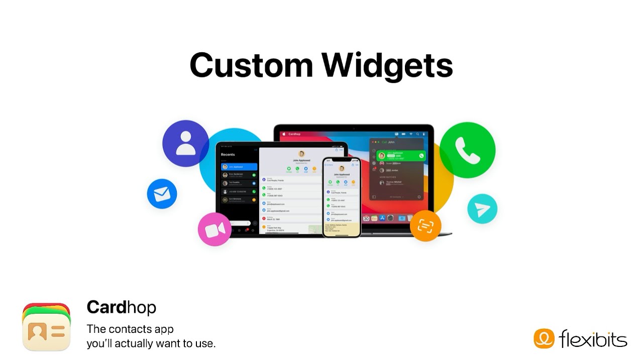 Cardhop - Widgets - YouTube