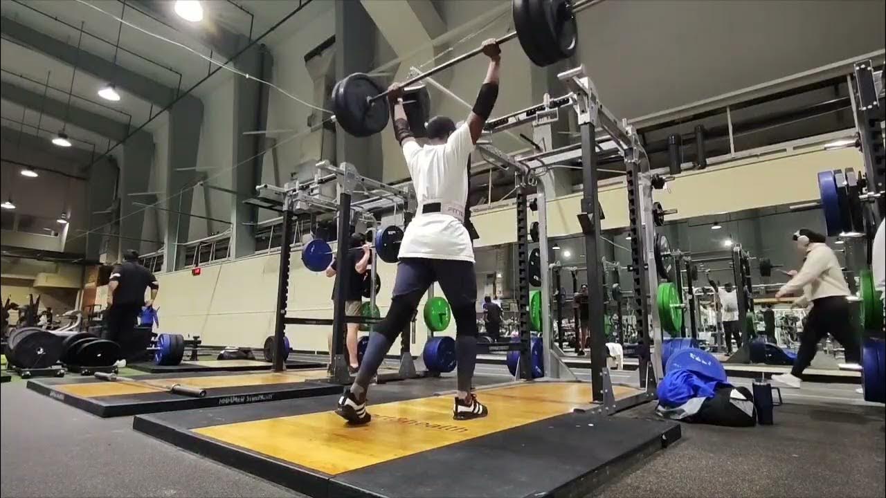 94kg rack jerk 12/12/24 - YouTube