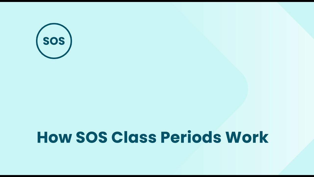 How SOS Class Periods Work - YouTube