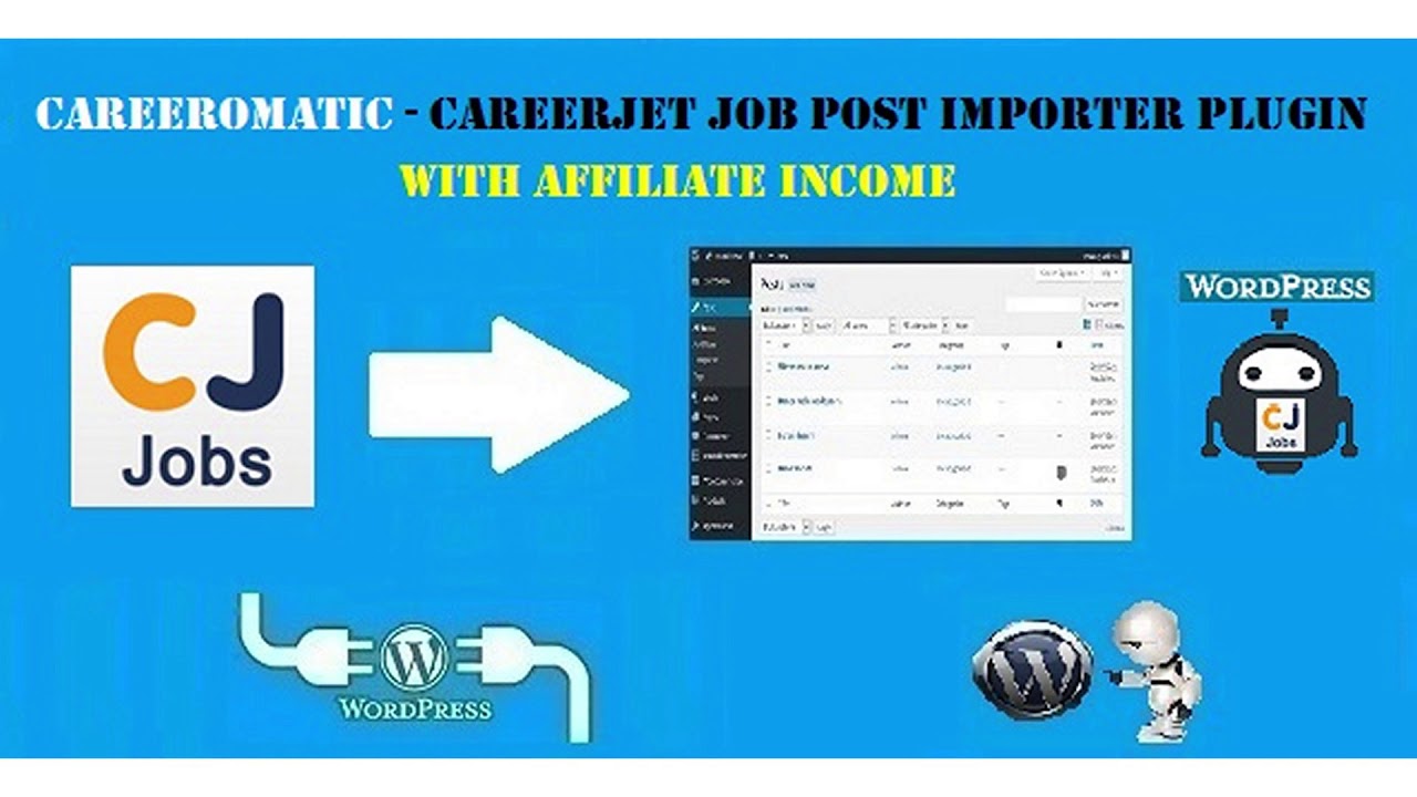Careeromatic CareerJet Affiliate Job Post Generator Plugin for ...