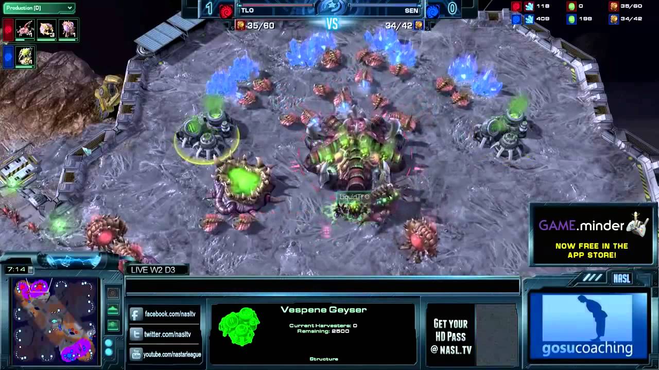 SC2 Sen vs TLO Game 2 NASL Season 3 Starcraft 2 gameplay - YouTube