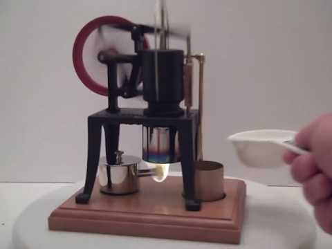 Rider Ericsson Hot-Air Pumping Engine - YouTube