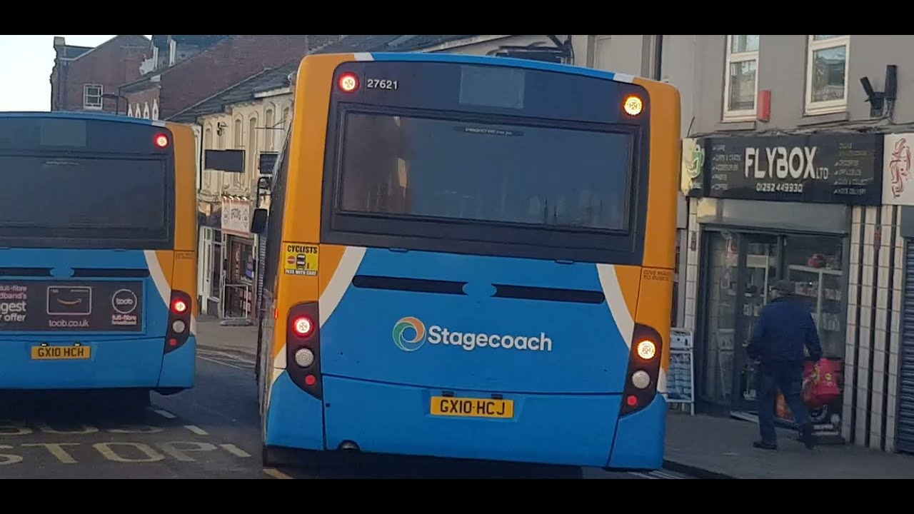 Here is the new livery stagecoach bus 27621 on the number 3 in ...