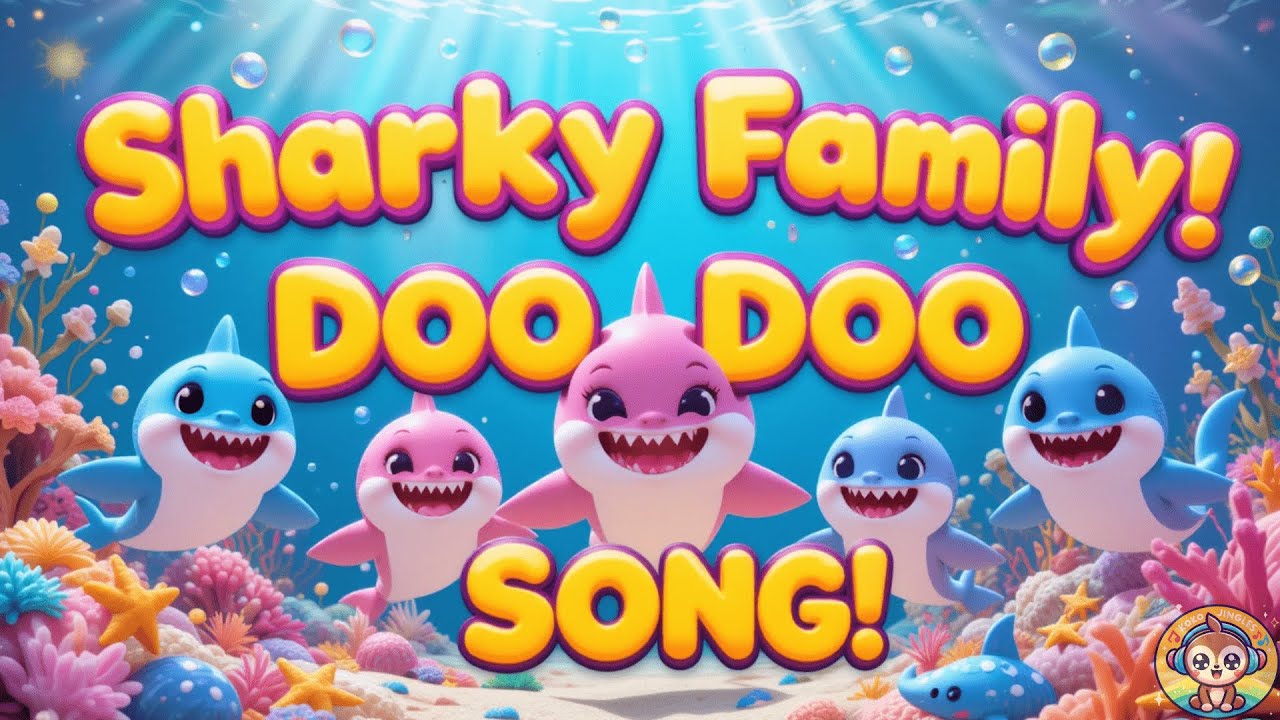 Baby Shark Dance Song 🦈 | Sharky Family Doo Doo Song | Fun Kids Dance ...