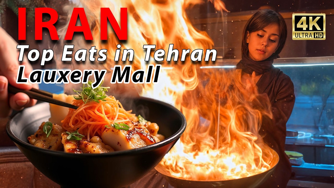 Tehran’s Best Place for Food and a Romantic Date | Hadish Mall Walk ...