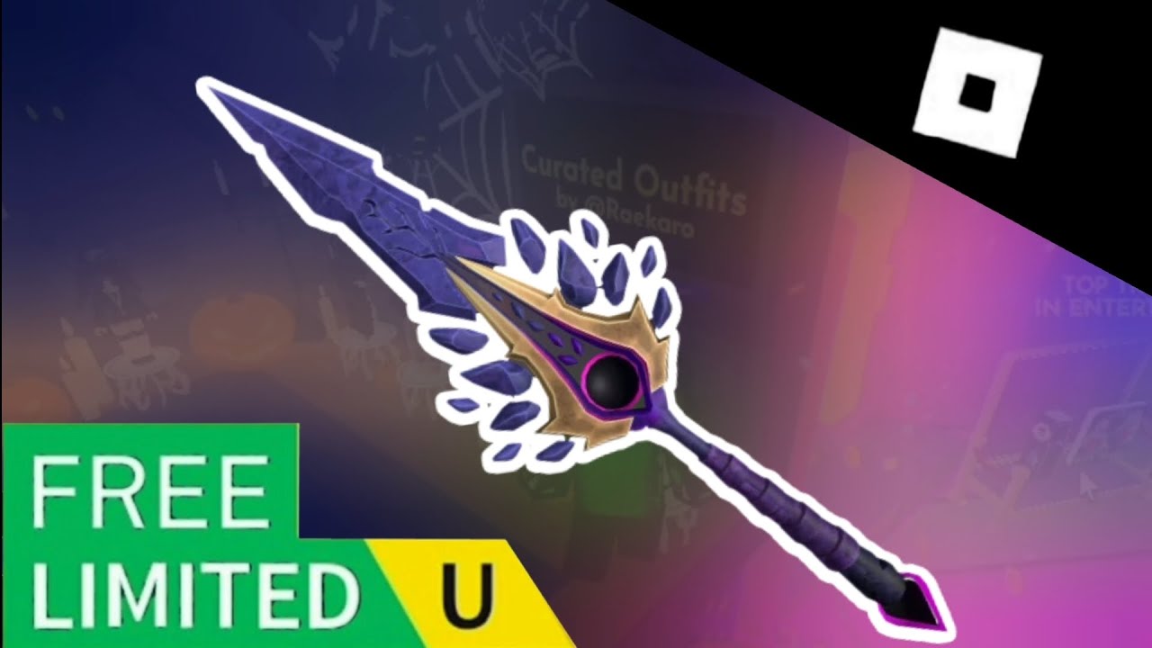 [FREE UGC] How To Get The galaxy ender Lance in blade ball | Roblox ...