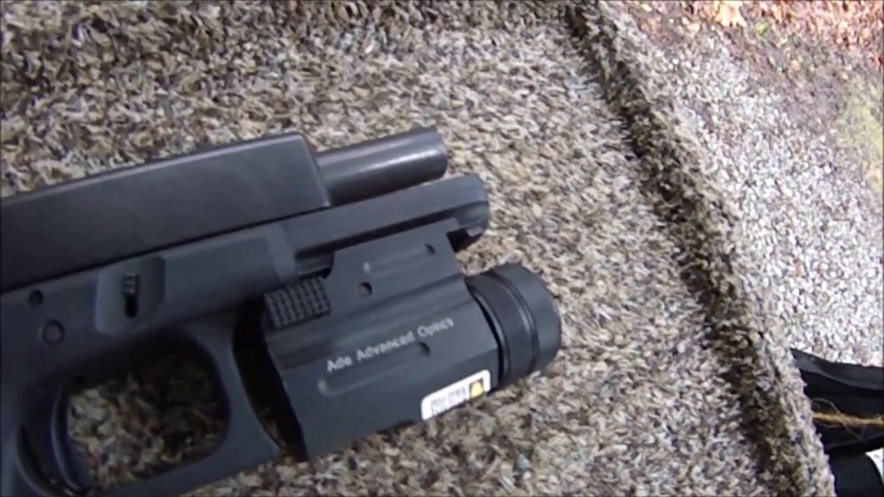 Ade Advanced Optics, Green Laser Sight - YouTube