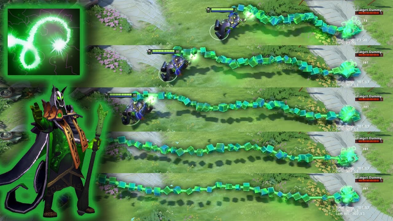 Rubick's Fade Bolt cast range dota 2, long long distance. - YouTube