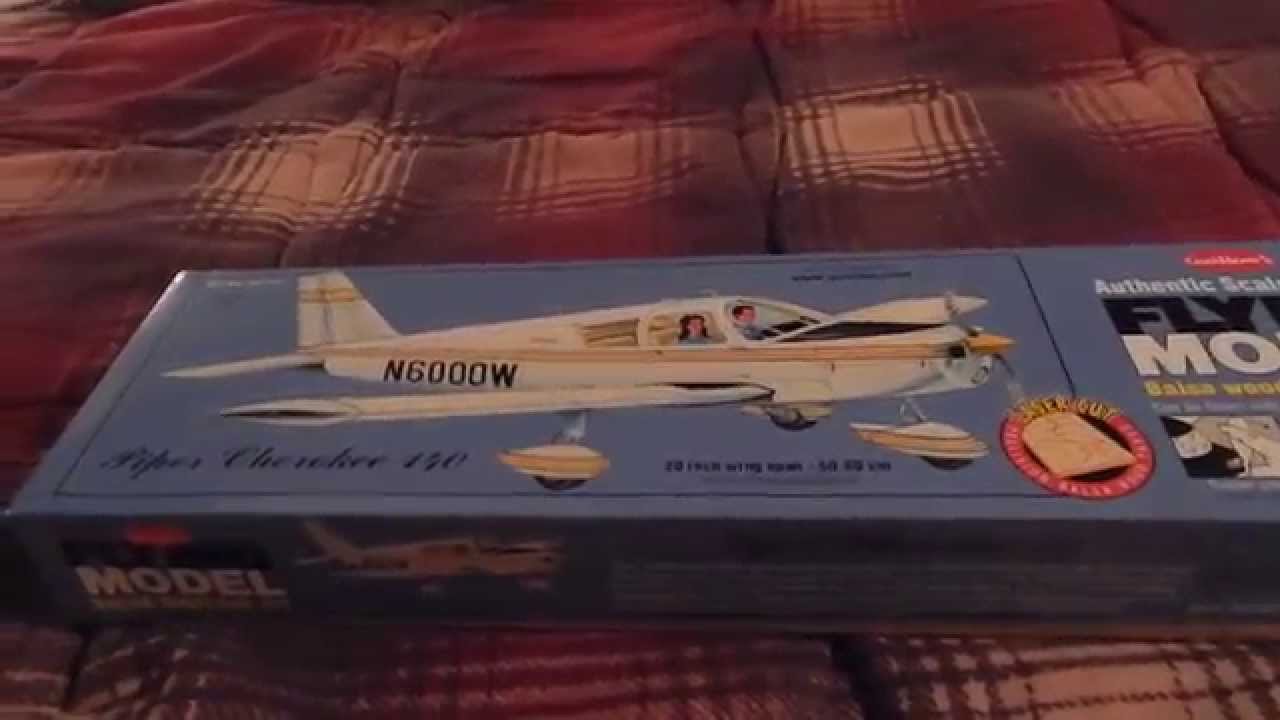 Unboxing of the Guillows Piper Cherokee 140 - YouTube