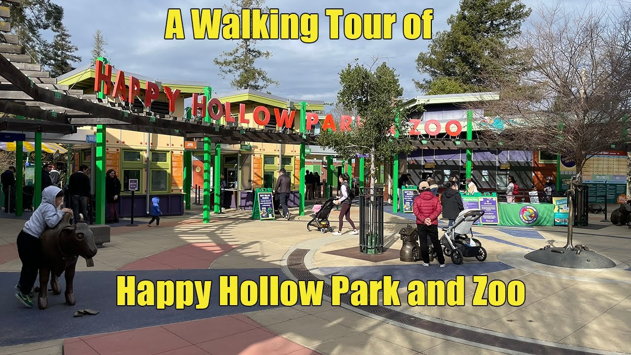 Walking Tour of Happy Hollow Park and Zoo 2025 - YouTube