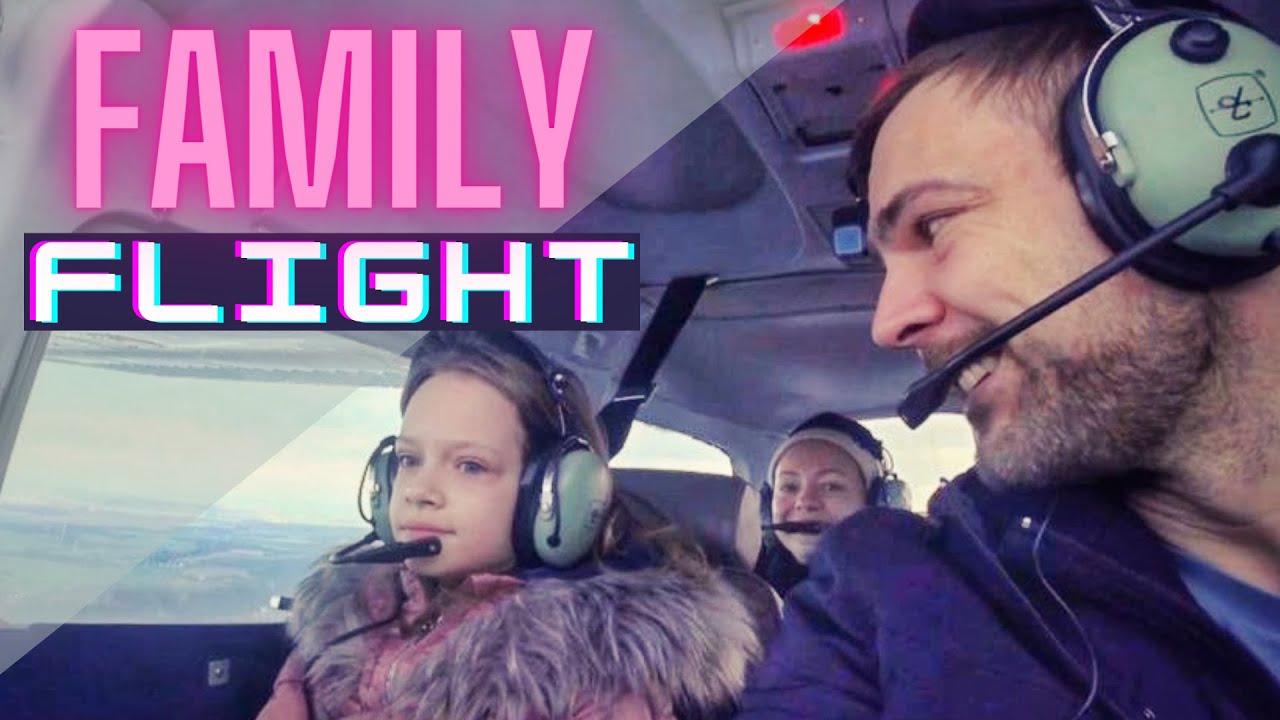 Cessna 172 flight with family. - YouTube
